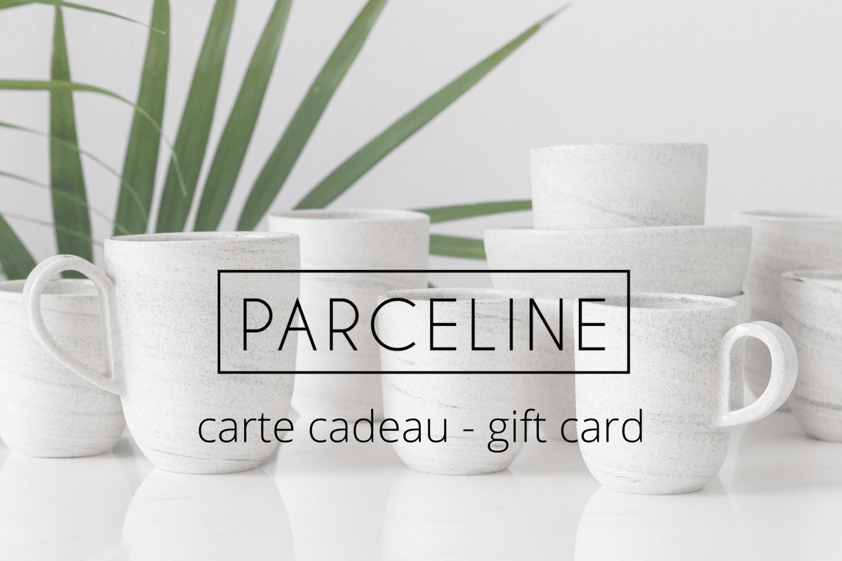 Parceline gift card - Pottery